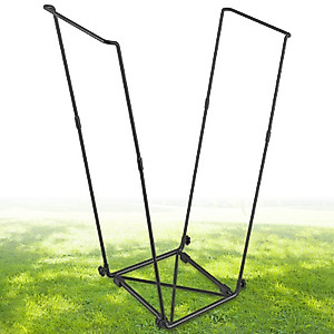 FEED GARDEN Trash Bag Holder, Outdoor Metal Leaf Bag Holder Stand, Garbage Bag Frame Holder for 30-45 Gallon Bags for Leaves, Camping, Yard Weeding, Lawn Party