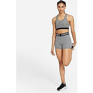Nike Women's Pro 365 5in Shorts, Gray Black, Small