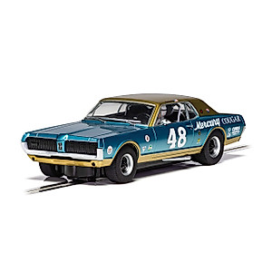 Scalextric Mercury Cougar #48 1:32 Slot Race Car C4160