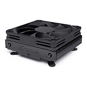 Noctua NH-L9i chromax.Black, Premium Low-Profile CPU Cooler for Intel LGA1200 & LGA115x (Black)