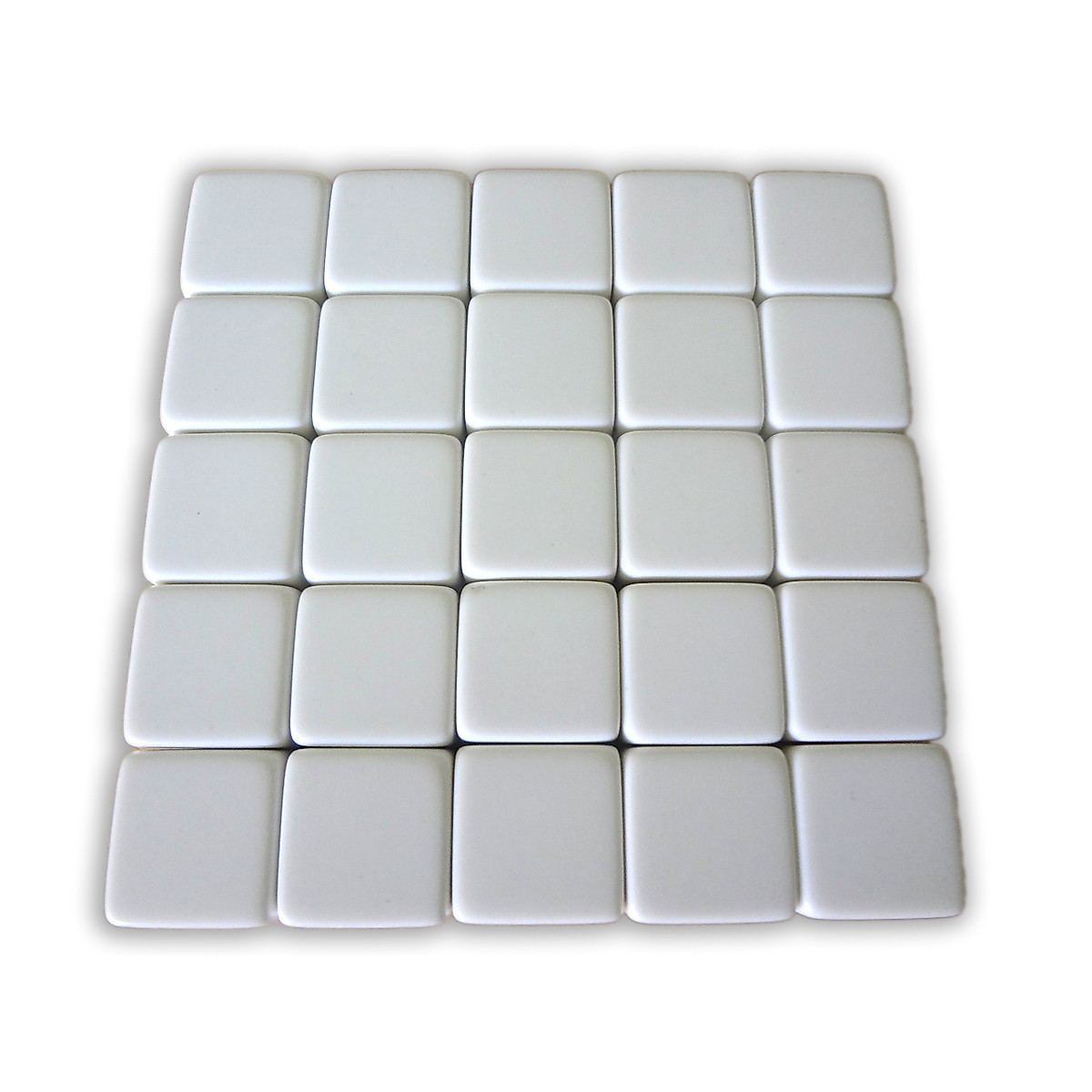25 Blank White Dice 16MM - Great for Designing Your Own Game