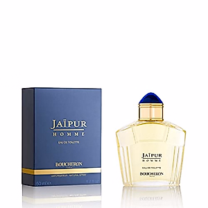 Boucheron Jaipur Homme Eau de Toilette, Spicy Oriental, 3.3 Fl Oz