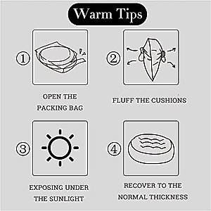 SRHMYJJ Swivel Rocker Cushion with Ties, Washable & Uv-Resistant Rocking Chair Pads, Cushion Mat for Recliner Rocking Rattan Chair Garden Seat Cushion Sofa Tatami Mat (Orange 47.24 * 23.6 * 5in)