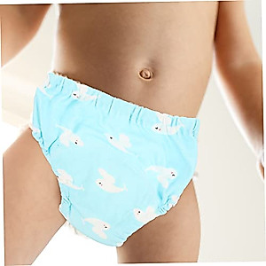 Healeved 6 Pcs Baby Training Pants Toddler Training Pants Newborn Baby Diapers New Born Diapers for Baby Washable Swim Diapers Newborn Swim Swimmers Training Diapers Pants Diaper for Baby