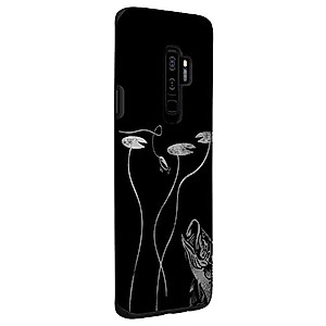 Galaxy S9+ Bass Fishing Bass Rising Lilly Pad Largemouth Bass Case