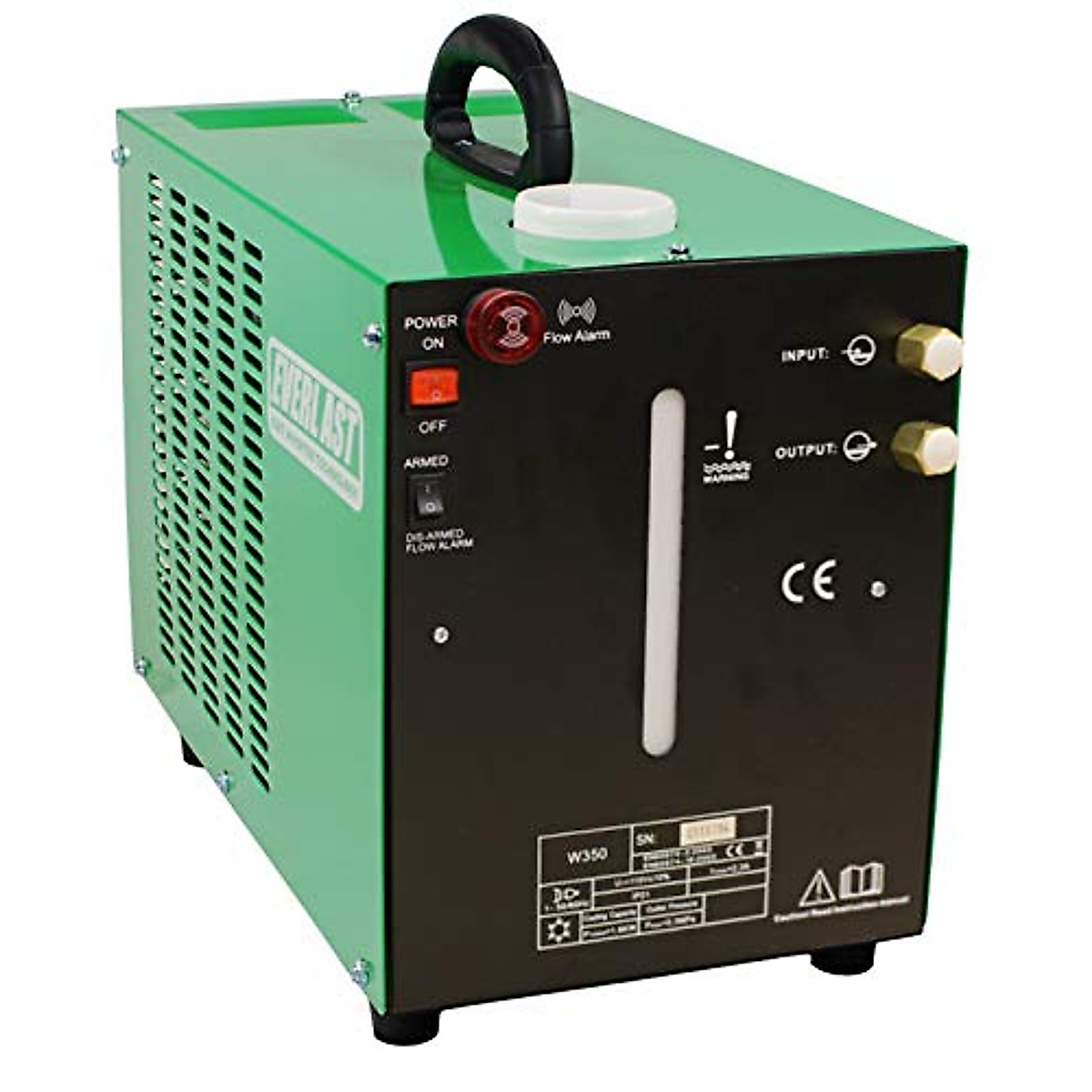 2021 PowerCool W350 TIG Welding Torch Cooler, 110v, Compatible with Miller, Lincoln, Thermal Arc, ESAB, and other TIG Welding Brands