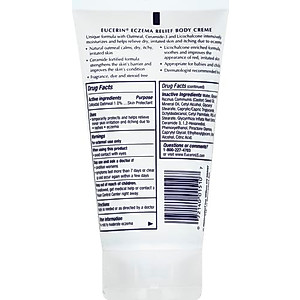 Eucerin Eczema Relief Cream - Full Body Daily Lotion for Eczema-Prone Skin - 5 oz. Tube