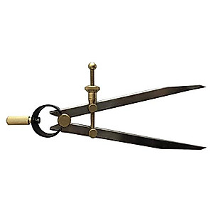Precision Spring Divider Caliper Rapid Adjust Compass-Flat Leg (6"/150mm)