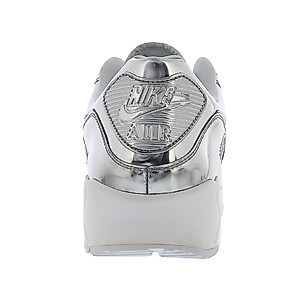 NIKE Women's Sneaker, Silver Chrome Chrome Pure Plat, 10.5