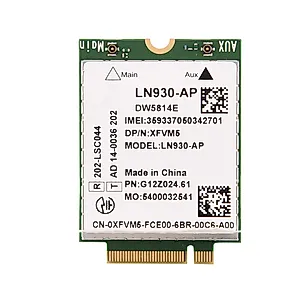 4G Module WWAN Card,Professional Module LTE NGFF WWAN M.2 Card Support GNSS A-GPS