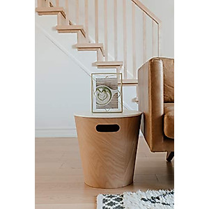 Umbra Prisma Picture Frame, 8x10 Photo Display for Desk or Wall, Brass