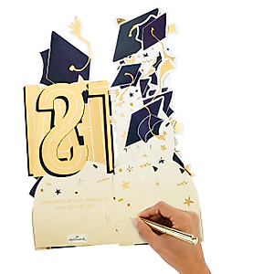 Hallmark Paper Wonder Graduation Pop Up Card (Accordion Fold Congrats)