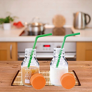 ISOLAB USA – Round Media Storage Bottle, 250ml, with GL 45 Screw Cap, Borosilicate 3.3 Glass, Pack of 2