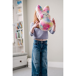 Animal Adventure | Tie-Dye Bunny Peeps | 15” Collectible Plush | Pink Tie-Dye