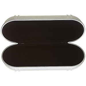Oakley Womens Large Metal Vault Sunglass Case, Silver