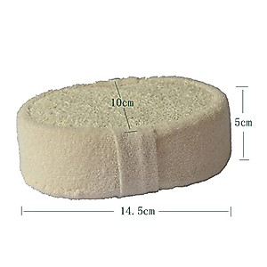 INGVY Dry Brushing Body Brush Loofah Natural Bath Sponge Bath Mop Shower Body Wash Purifying Sponge Durable Healthy Massage Brush