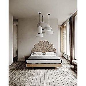 Wooden Art Headbord - All sizes - Natural Wood - Handmade - Home Decor - Bed Board - Bed Frame - Arch Headbord (USA - Olimp. Queen 167 x 83,5 cm (65.74" x 32.87"))