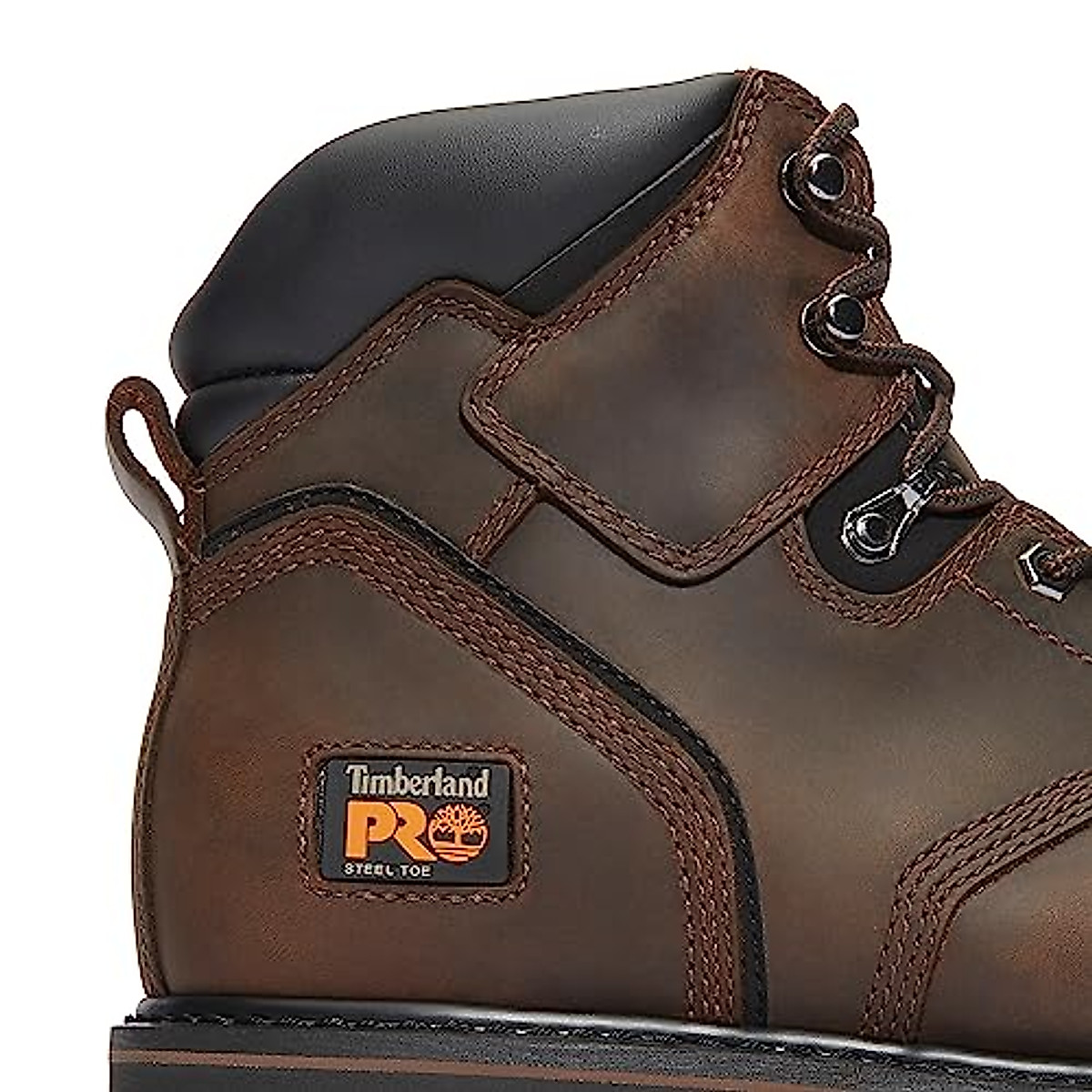 Timberland PRO mens Pit 6 Inch Steel Safety Toe Industrial Work Boot, Brown/Brown, 10.5 US