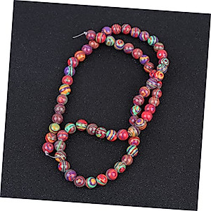 48pcs Bracelets in Bulk Jewelry Accessories Gemstone Bracelets Jewelry Making Accessories Malachite Beads DIY Accessories Kit Beading Kits Jewelry Beads Loose Beads Spacer Beads