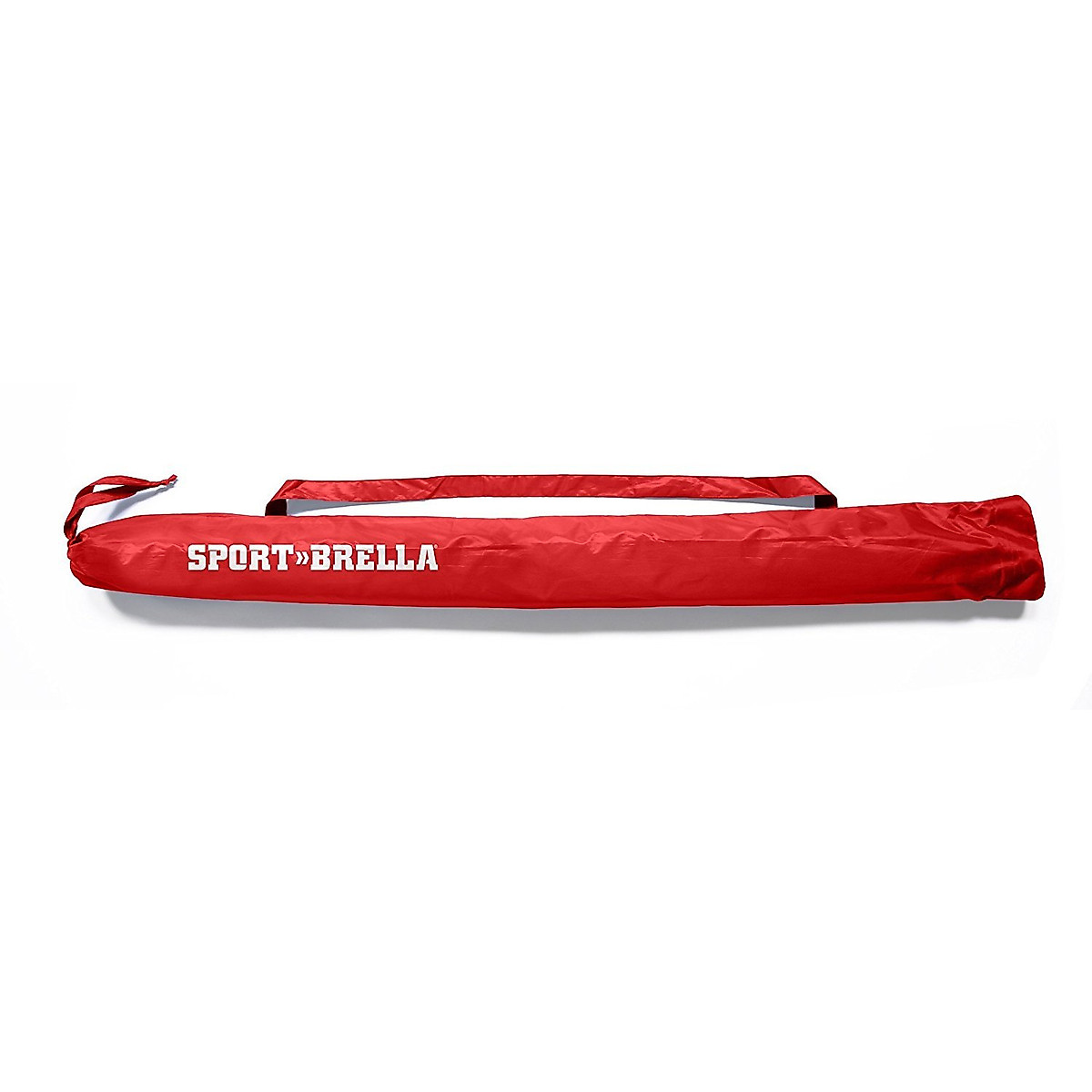 Sport-Brella Vented SPF 50+ Sun and Rain Canopy Umbrella for Beach and Sports Events (8-Foot, Red)