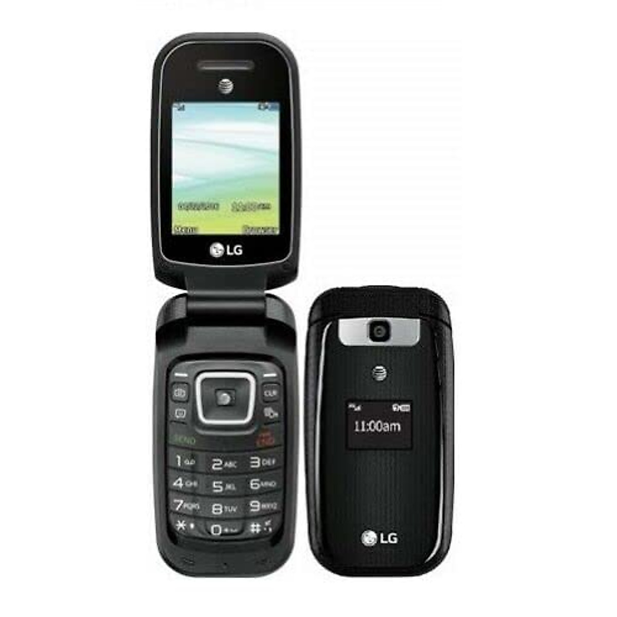 LG B470 - Black - (AT&T) Flip Phone GSM Unlocked T-Mobile Must Read