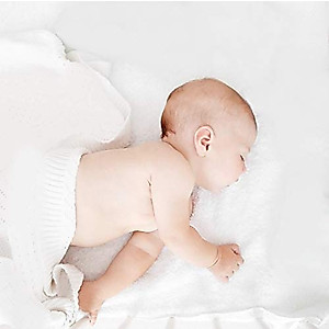 Organic Dream Crib and Toddler Mattress - 100% Breathable Proven to Reduce Suffocation Risk, 100% Washable Cover, Baby + Toddler Bed, GREENGUARD Certified, Hypoallergenic - Deluxe 5"- White