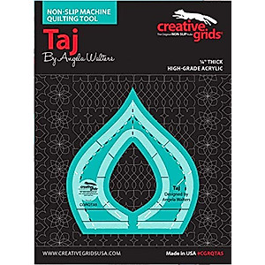 Creative Grids Machine Quilting Tool 3 Pack - Taj, Elvira, Chevy - Designed by Angela Walters