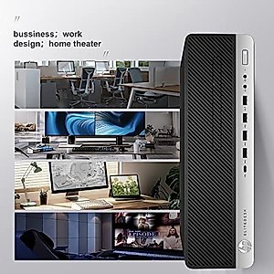 HP 800 G3 SFF Gaming Desktop Intel i5-6500 up to 3.60GHz 32GB New 1TB NVMe SSD + 2TB HDD GT1030 2GB Built-in Wi-Fi 6 AX200 Dual Monitor Support Wireless Keyboard and Mouse Win10 Pro (Renewed)