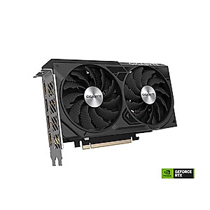 GIGABYTE GeForce RTX 4060 Ti WINDFORCE OC 16G Graphics Card, 2X WINDFORCE Fans, 16GB 128-bit GDDR6, GV-N406TWF2OC-16GD Video Card