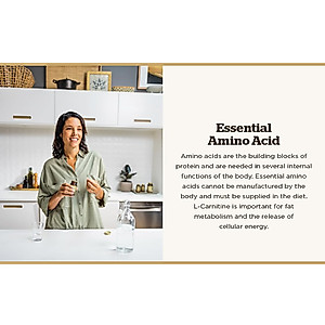 Solgar L-Carnitine 1500 mg Liquid, 16 oz. - Natural Lemon Flavor - Heart Health - Supports Energy, Metabolism, Exercise Endurance & Recovery - Non-GMO, Vegan, Gluten & Dairy Free - About 31 Servings