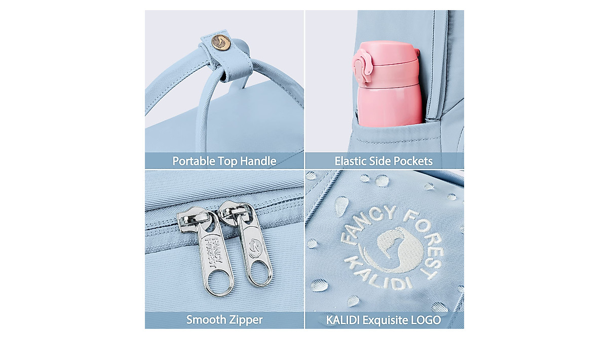KALIDI Casual Daypack Backpack for Women & Men - Stylish & Durable