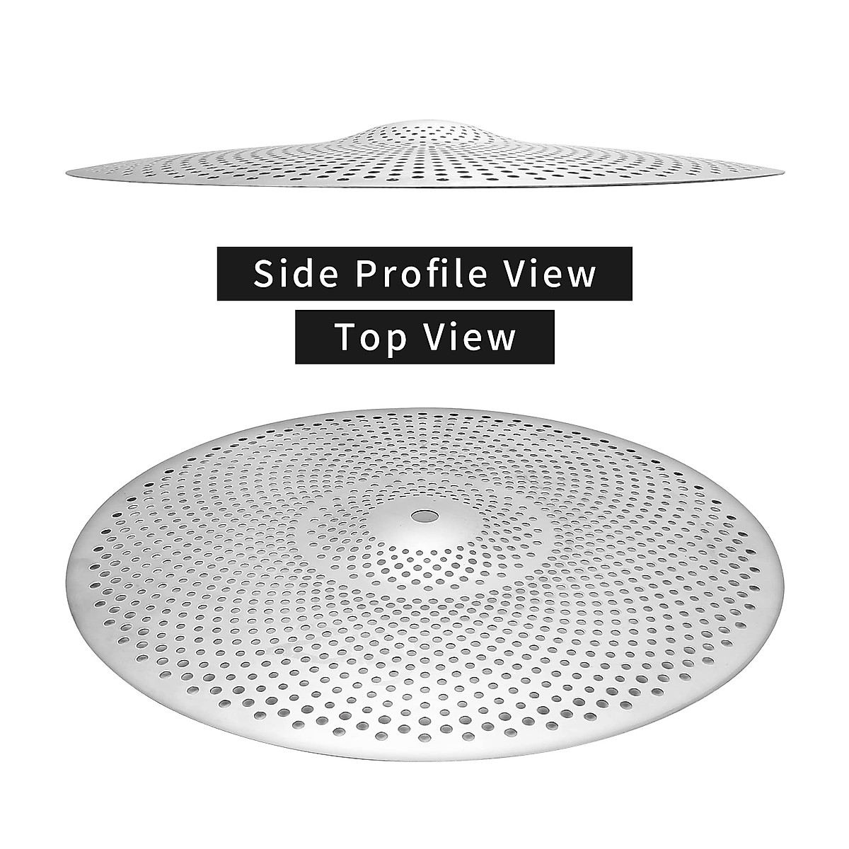 Low Volume Cymbal Pack Silver Mute Cymbal 14"/16"/18"/20" 5 Pieces Drum Cymbal Set