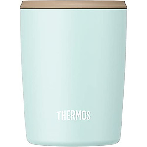 Thermos JDP-300 LB Vacuum Insulated Tumbler with Lid, 10.1 fl oz (300 ml), Light Blue