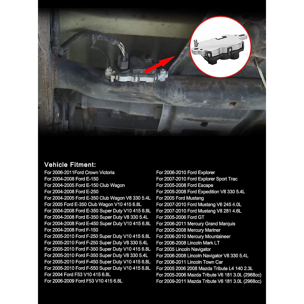590-001 FPDM Fuel Pump Driver Module with Mounting Bolts Compatible with 2004-2011 Ford, 2005-2011 Lincoln, 2005-2011 Mazda, 2005-2011 Mercury Models Part# 4C2A-9D372-BA 5L8Z9D370AA
