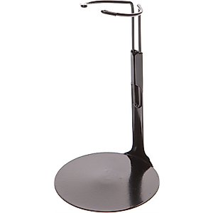 Kaiser Doll Stand 2075 - Black Doll Stand 6 1/2" to 10" Dolls and Action Figures