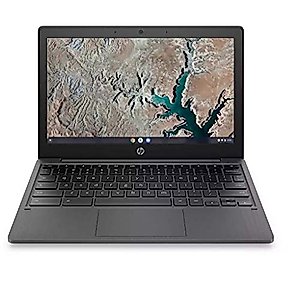 HP Chromebook 11a 11a-na0035nr, 11.6" HD (1366 x 768) Laptop for Students, MediaTek MT8183, MediaTek Integrated Graphics, 4GB LPDDR4 RAM, 32 GB eMMC Storage, Chrome OS, Ash Gray (Renewed)