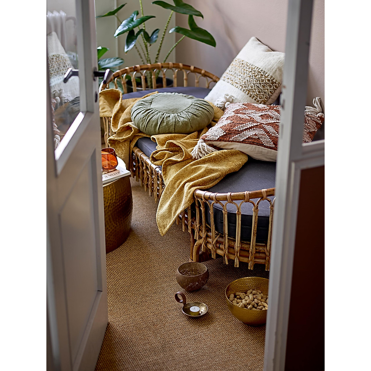 Bloomingville Gold Hammered Metal (Set of 2) Bowl