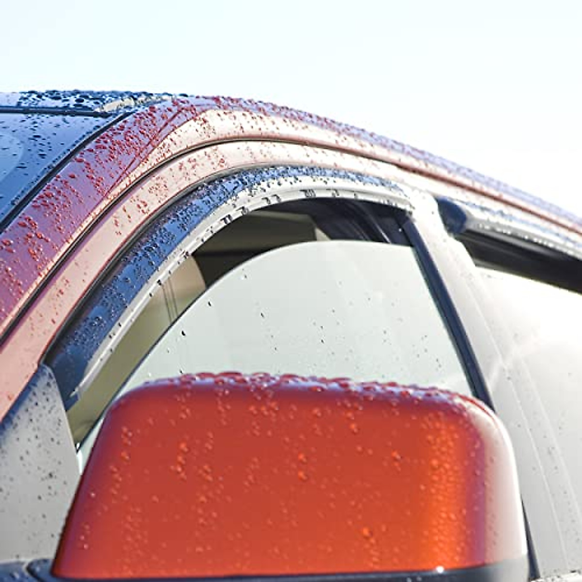 Auto Ventshade [AVS] In-Channel Ventvisor / Rain Guards | Smoke Color, 4 pc | 194415 | Fits 2007 - 2014 Cadillac Escalade
