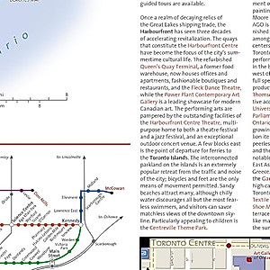 Toronto Map (National Geographic Destination City Map)