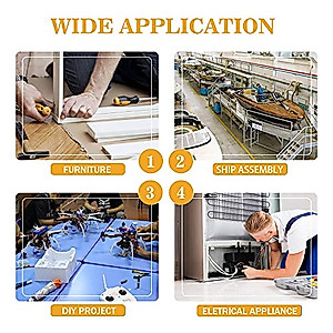 VIGRUE 300Pcs Set Screw Assorted M2.5/M3/M4/M5/M6/M8 Hex Allen Head Socket Grub Screw Assortment Kit with Internal Hex Drive, 304 Stainless Steel (Metric)