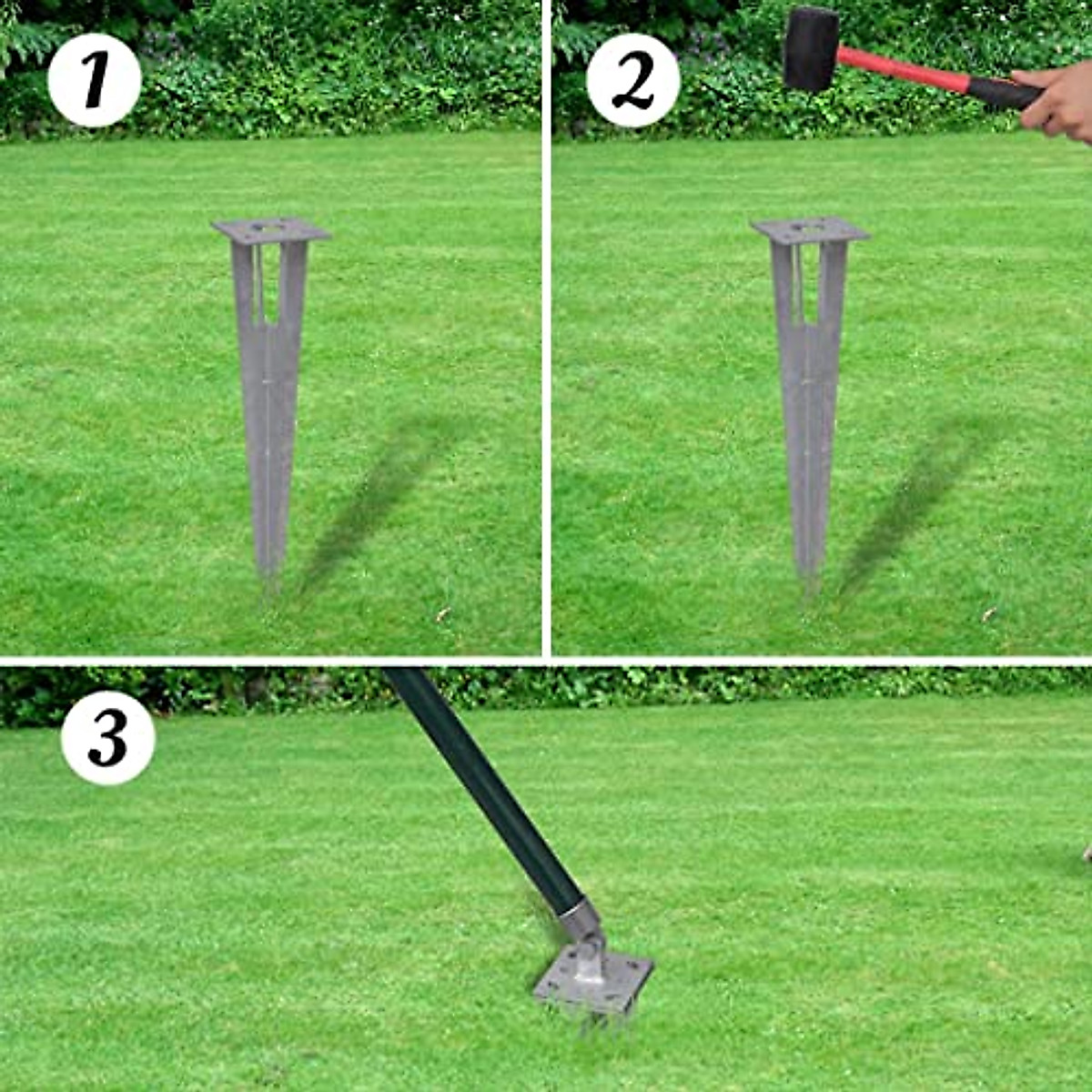 Chain Link Fence with Posts Spike Steel,Safety Fence Garden,Fence Garden Netting Chain Link Fence with Posts Steel Outdoor Residential Fencing for Yard Garden Farm 3'3"x82'