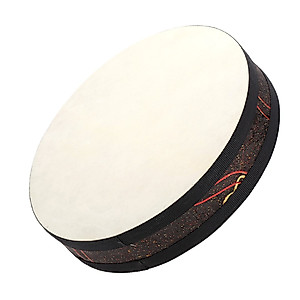 Andoer® Ocean Wave Bead Drum Gentle Sea Sound Musical Instrument Tambourine