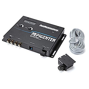 AudioControl The EPICENTER Bass Restoration Processor (Black) with Remote and Stinger 8-GA 600W Complete Amp Wiring Kit Bundle