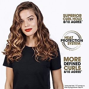 ghd Curly Ever After Heat Protectant for Hair ― Curl Hold Spray for Hair Styling, Heat Protection System for Higher Definition, Longer Lasting & Superior Hold Curls ― 4.1 fl. oz.