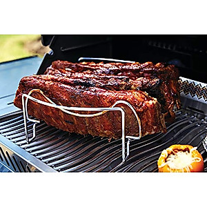 Napoleon 56019 3 in 1 Roasting Rack Grill Accessory, Stainless Steel