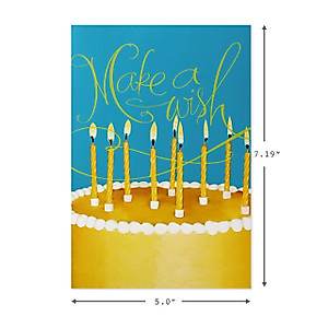 Hallmark Assorted Birthday Cards (Bright Icons, 12 Cards and Envelopes)