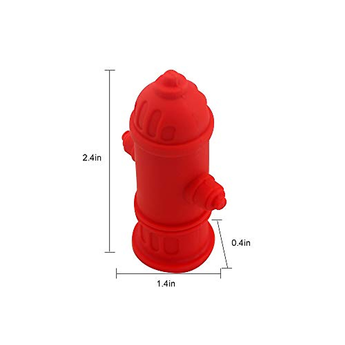 16GB USB 2.0 Flash Drive Fire Hydrant Shape Thumb Drive Jump Drive Data Storage Memory Stick Pendrive