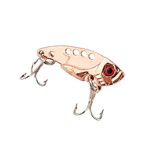 Fishing Spoons, Spoon Fishing Lures Fishing Spinner Baits Crank Baits Metal Sequin with Treble Hooks Flutter Fish Lures Tackle for Bass Crappie Trout Steel Head Salmon Pike Walleye Shad Freshwater