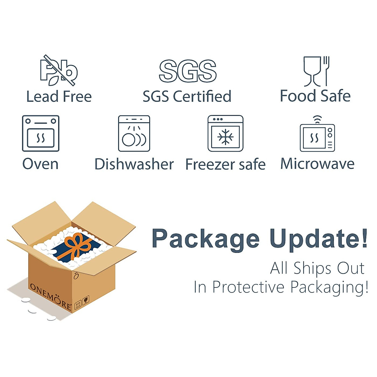 ONEMORE Porcelain Plates Set 10.5 inch Large Dinner Plates for Salad Dessert Ceramic Serving Plate Set of 4, Microwave and Dishwasher Safe