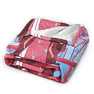 ixqekuc Anime Blanket Merch Ultra Soft Throw Blanket Warm Bed Blanket for Travelling Camping Living Room Sofa Bedroom Decor Gifts NO.4-50"x40"